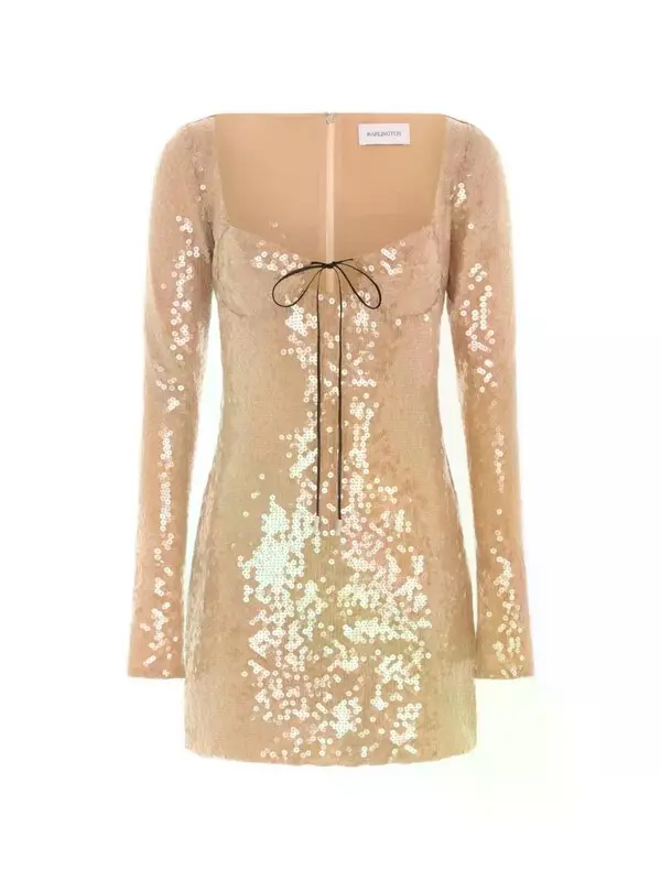 16Arlington Franca Mini Dress - Neutrals