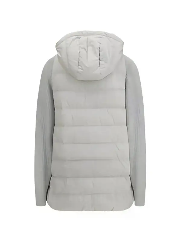 Brunello Cucinelli Puffer Zip-up Hooded Jacket