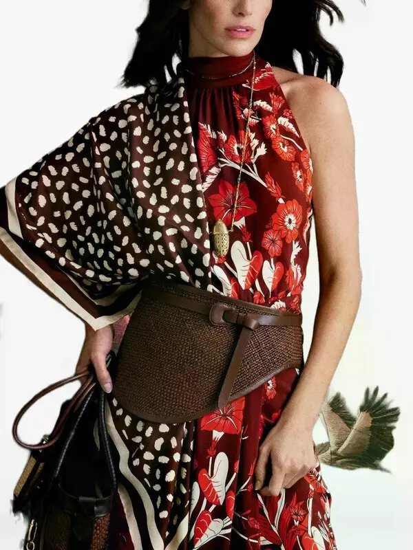 Johanna Ortiz Feline Spirit Leopard-print Scarf