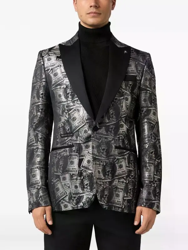 Philipp Plein Peak-lapel Blazer