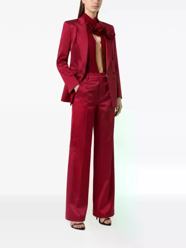 Philipp Plein Dame Fit Satin Trousers