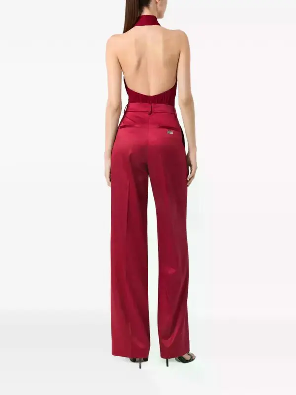 Philipp Plein Dame Fit Satin Trousers