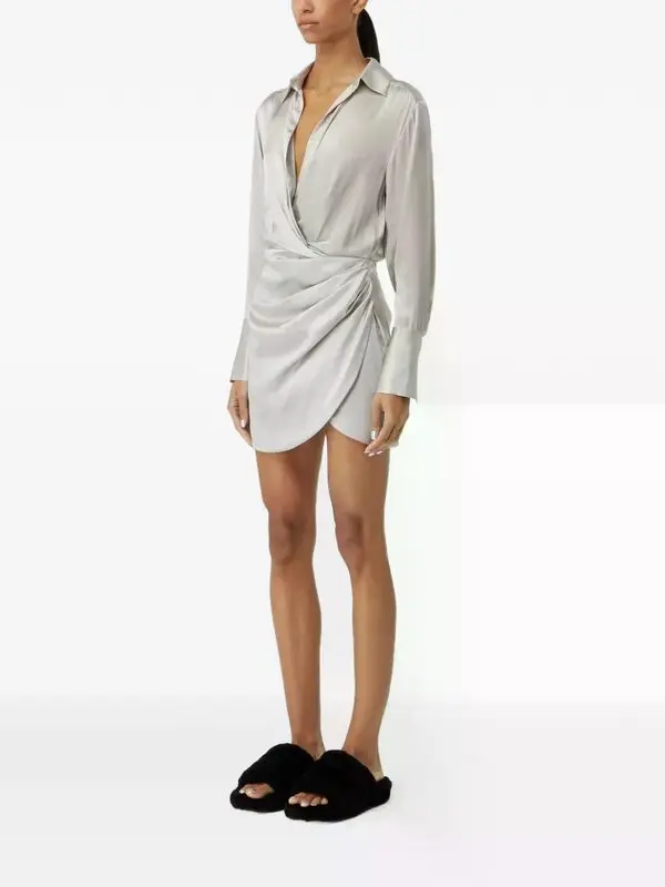 Gauge81 Naha Mini Dress - Grey