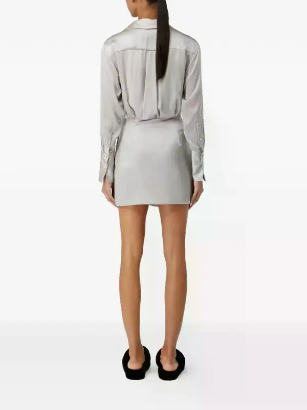 Gauge81 Naha Mini Dress - Grey