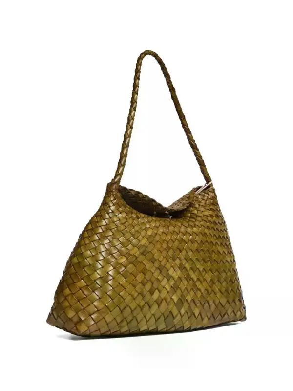 Dragon Diffusion Santa Maria Leather Tote Bag - Green