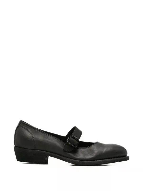 Guidi Buckle-strap Mary Jane Flats
