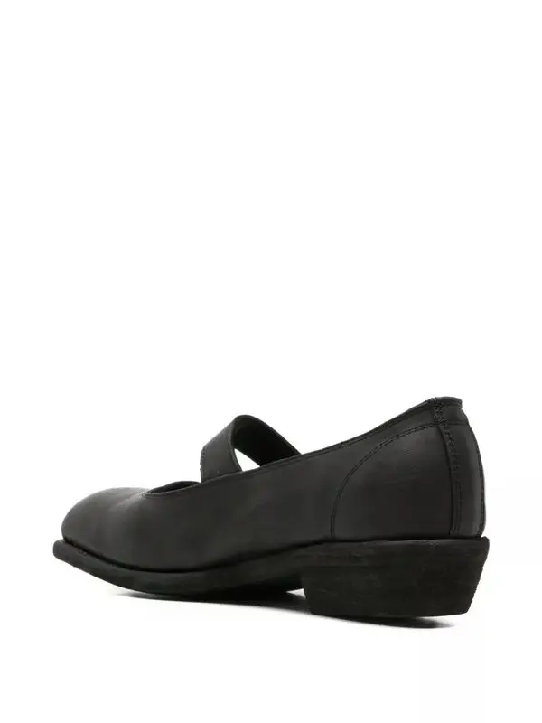 Guidi Buckle-strap Mary Jane Flats