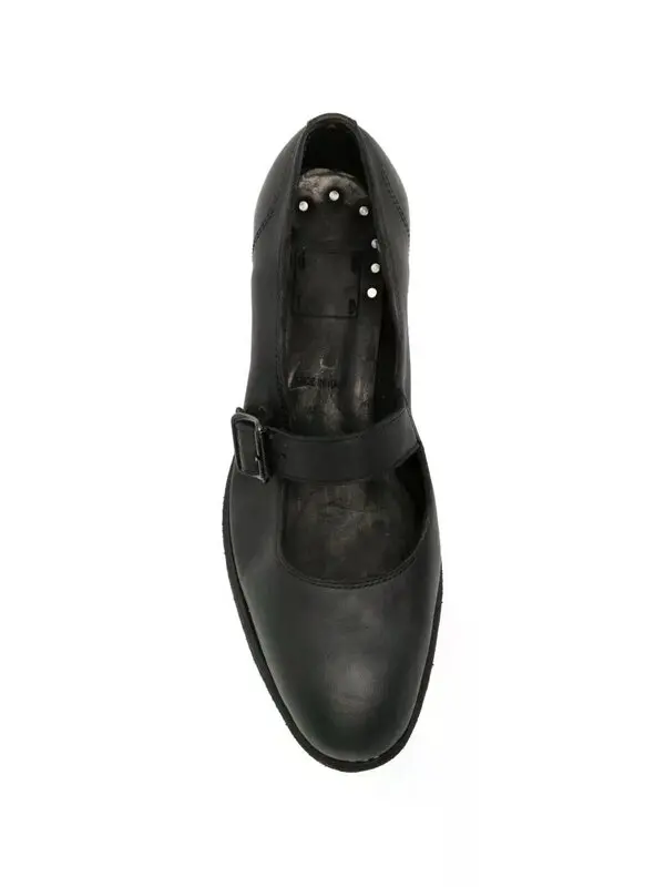 Guidi Buckle-strap Mary Jane Flats
