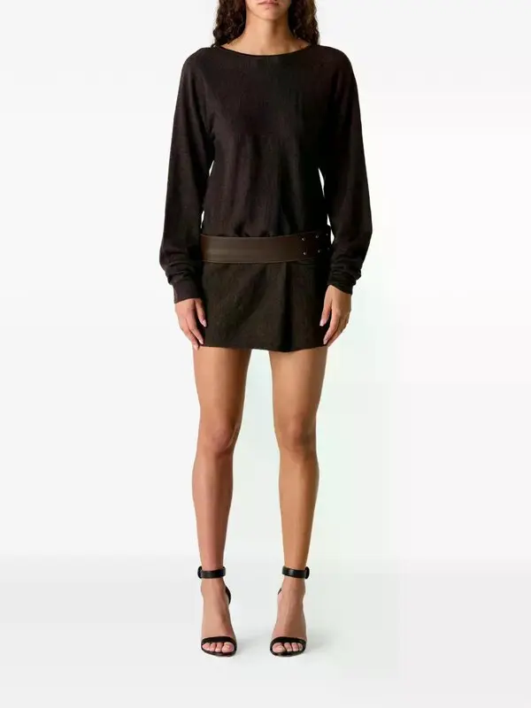 Christopher Esber Magyar Backless Mini Dress
