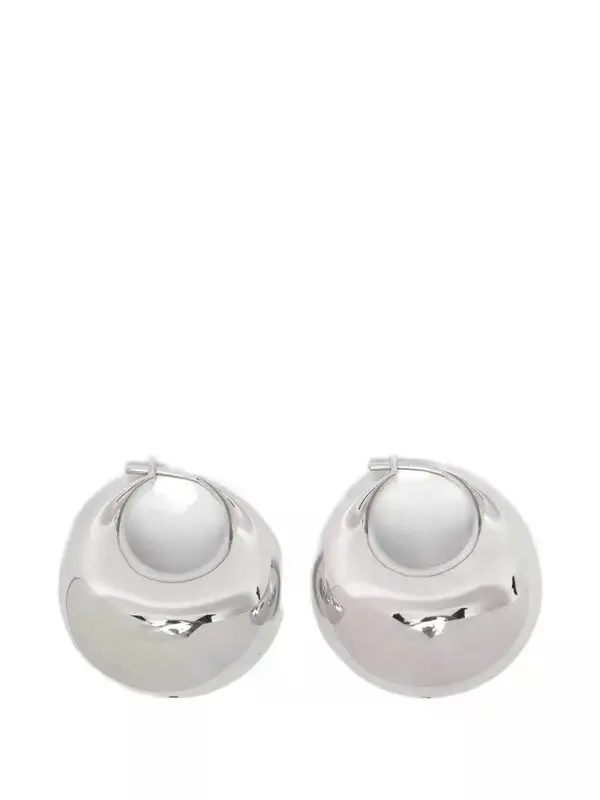 MISSOMA Sculptural Hoop Earrings - Silver