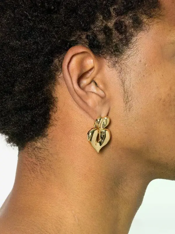 MISSOMA Molten Heart Drop Earrings