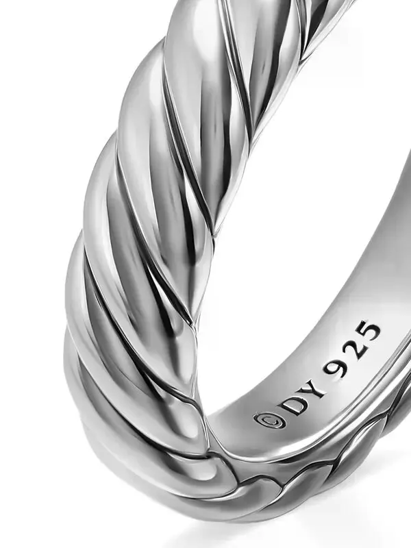 David Yurman Sculpted Cable Band Ring