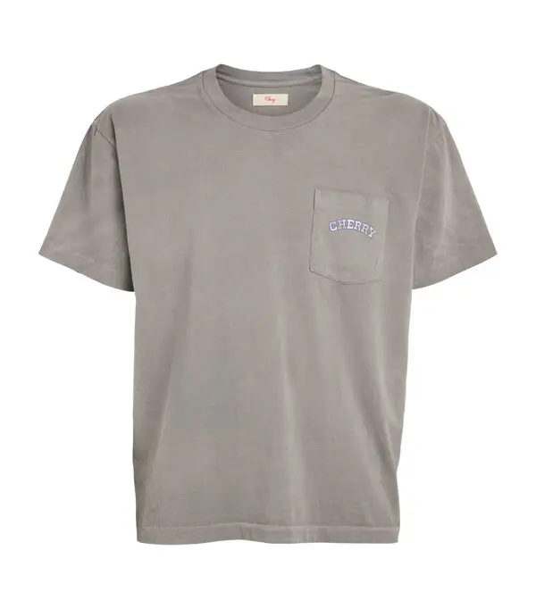 CHERRY LOS ANGELES Cotton Palamino Pocket T-shirt