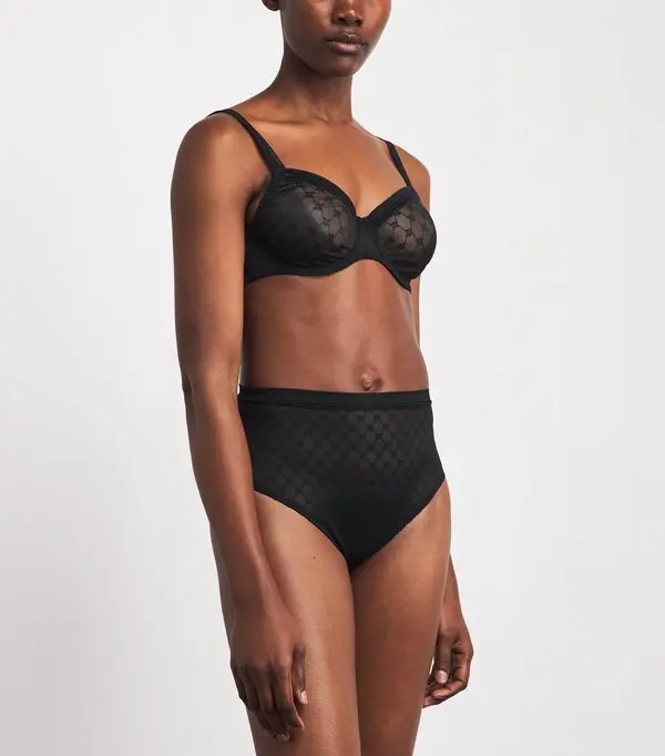 Simone Perele Lace Plume Plunge Bra