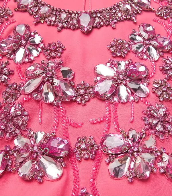 Zuhair Murad Embellished Cape Gown