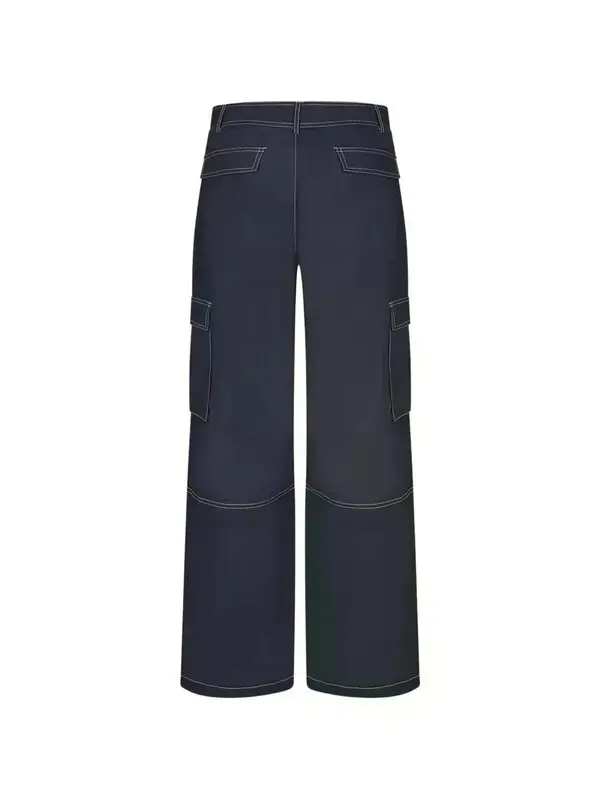 CARRER Contrast-stitch Cargo Pants