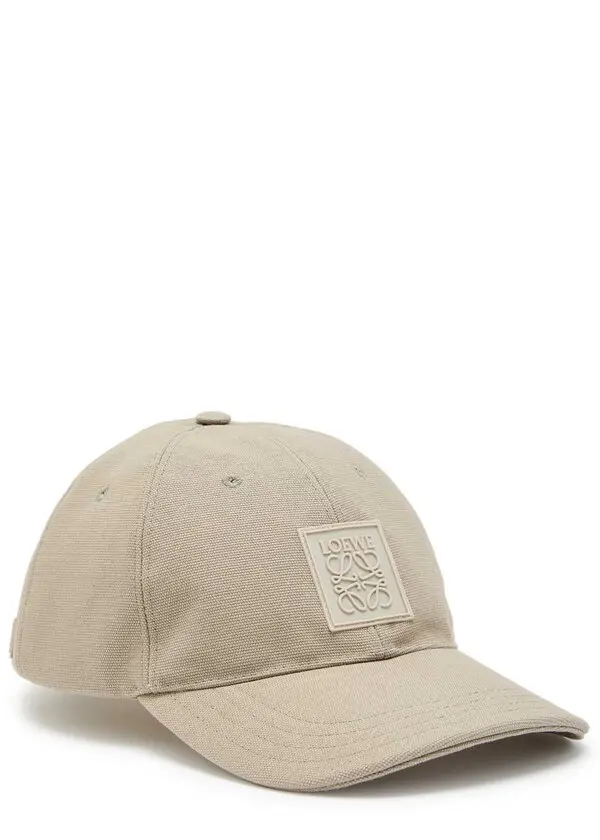Loewe Anagram Canvas Cap - Grey