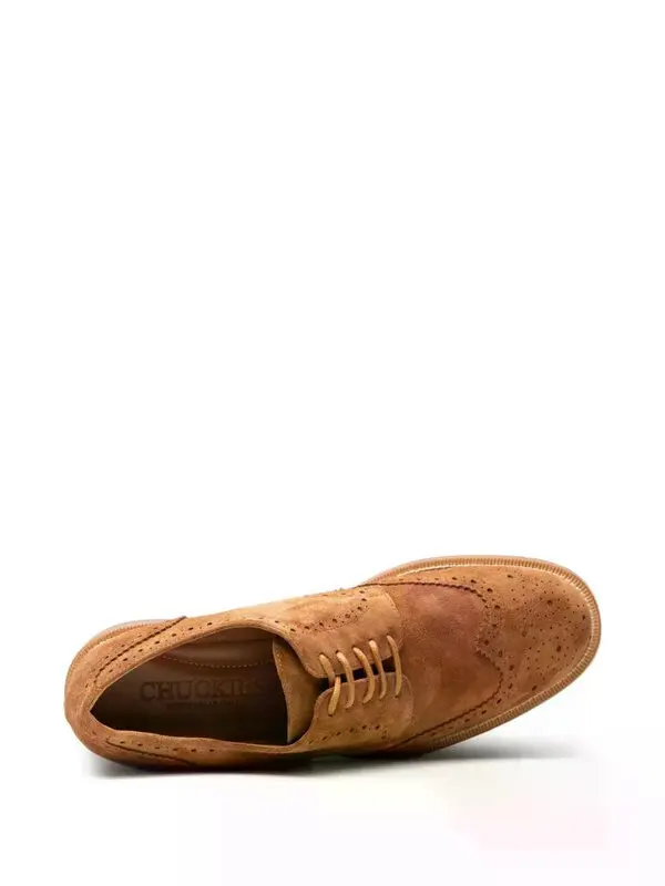 CHUCKIES Suede Brogues - Brown