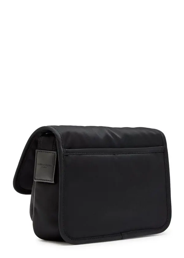 Saint Laurent Niki Padded Nylon Cross-body Bag - Black