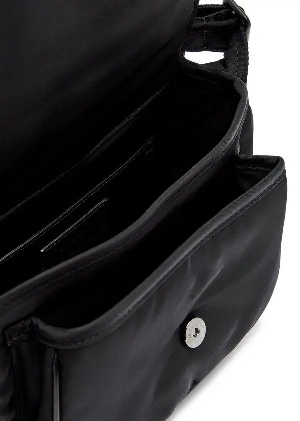Saint Laurent Niki Padded Nylon Cross-body Bag - Black