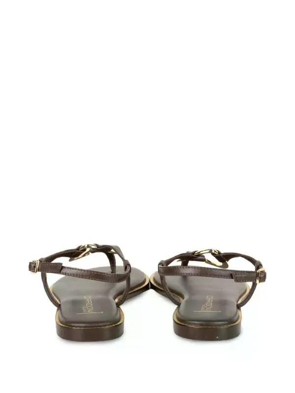 SPAZIO CORRIDONI 1 Gold-tone Hardware Sandals