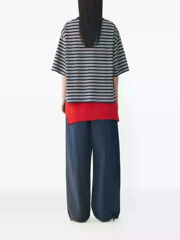 STUDIO TOMBOY Drawstring Elasticated-waistband Trousers