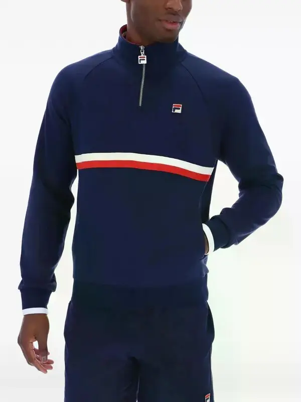 FILA Rolando Logo-patch Sweatshirt
