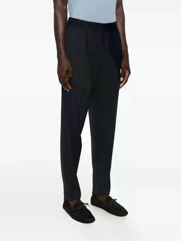 Zegna Pleated Elasticated-waist Trousers
