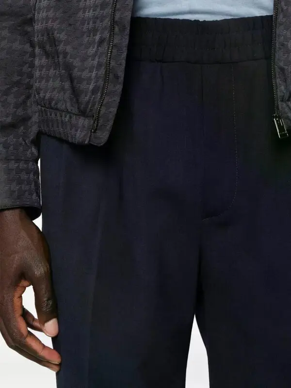 Zegna Pleated Elasticated-waist Trousers