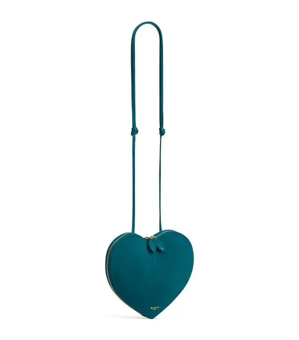 Alaïa Le Coeur Shoulder Bag - Blue