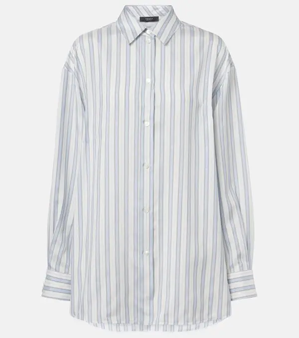 Gucci Striped Silk Shirt