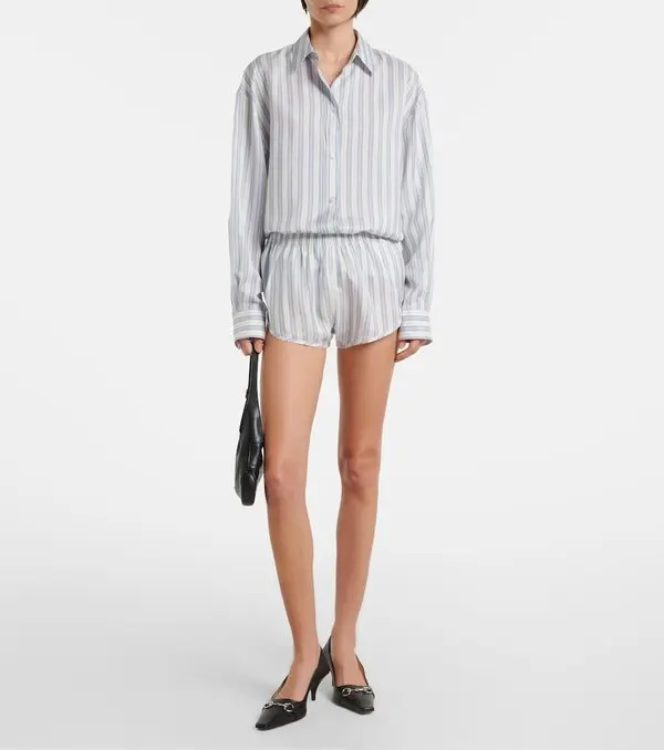 Gucci Striped Silk Shirt