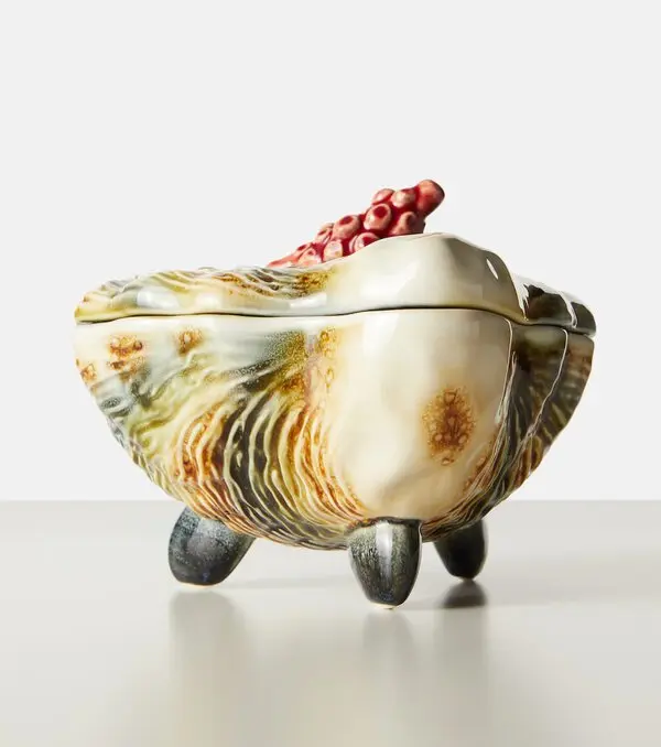 BORDALLO PINHEIRO Oyster Earthenware Tureen