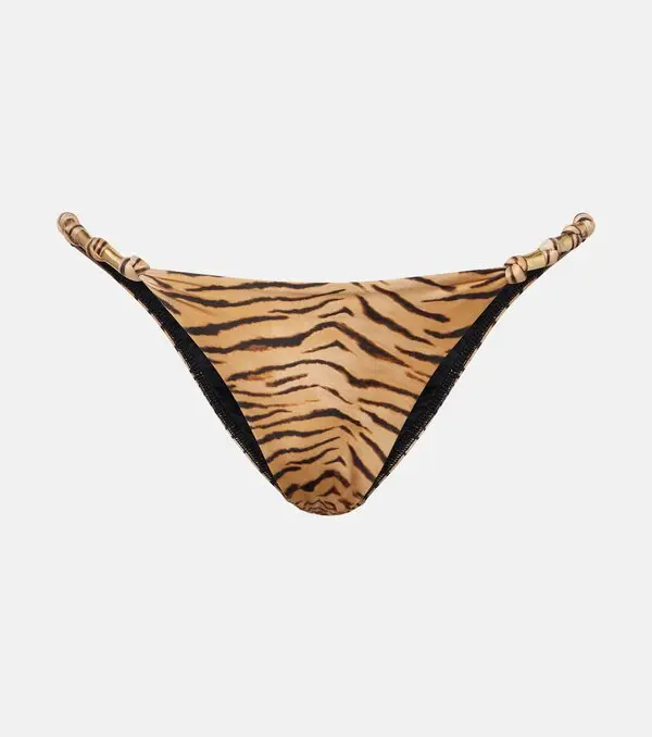 VIX PAULA HERMANNY X Rosie Huntington-whiteley Bikini Bottoms - Brown