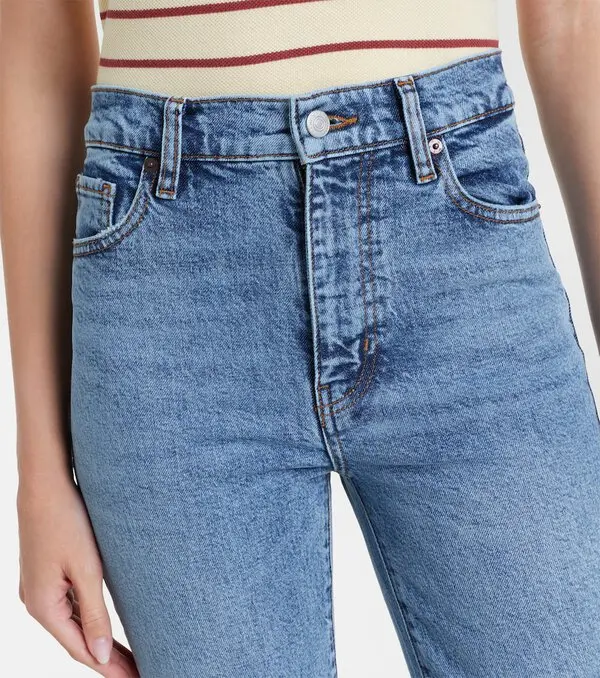 FRAME The Arrow Flared Jeans - Blue