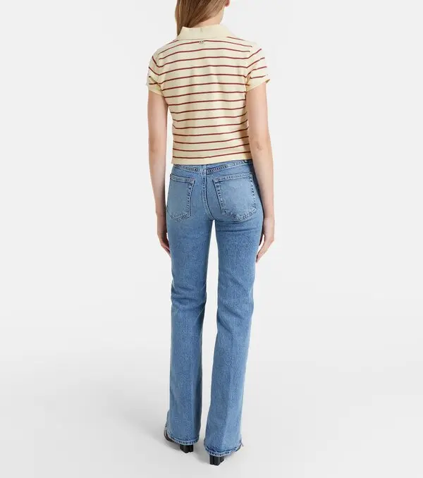 FRAME The Arrow Flared Jeans - Blue