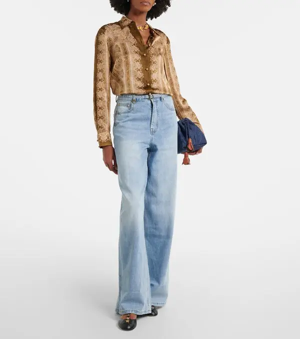 Zimmermann Indra Wide-leg Jeans
