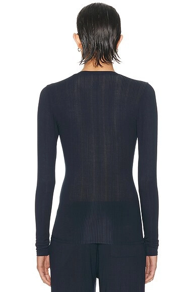 NEGATIVE UNDERWEAR Whipped Henley Top