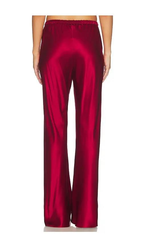 Comme Si The Silk Bias Pant - Red