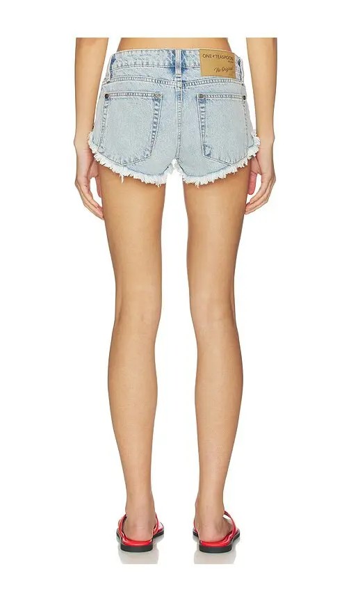 ONETEASPOON Dukes Low Waist Denim Shorts