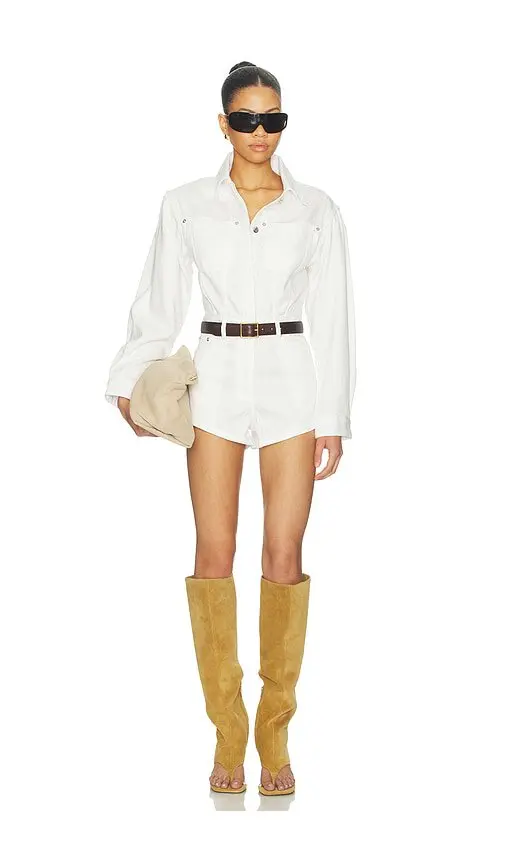 IRO PARIS Anneso Romper In . Also - White