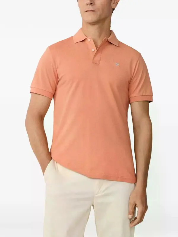 HACKETT  Logo-embroidered Polo Shirt