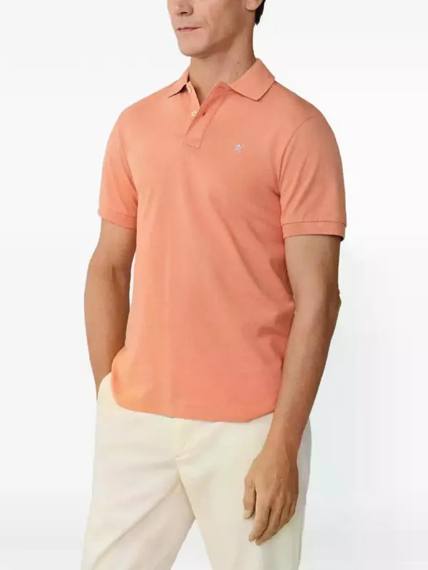 HACKETT  Logo-embroidered Polo Shirt
