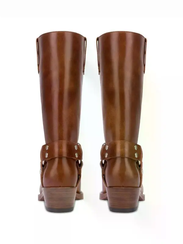 Paris Texas Roxy Harness Detail Ankle Boots