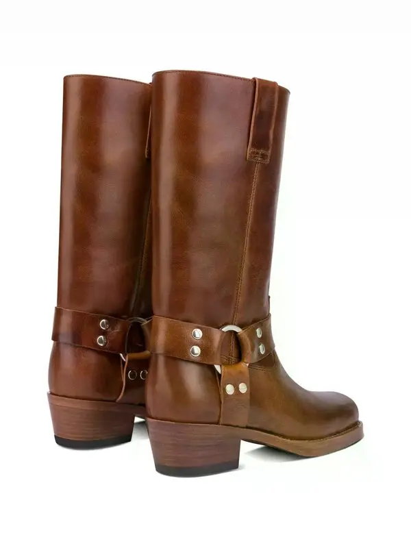 Paris Texas Roxy Harness Detail Ankle Boots