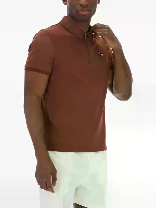 FILA Ettore Logo-patch Polo Shirt