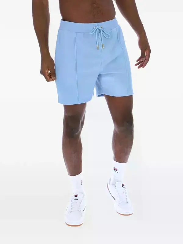 FILA Eusebio Logo-patch Track Shorts - Blue