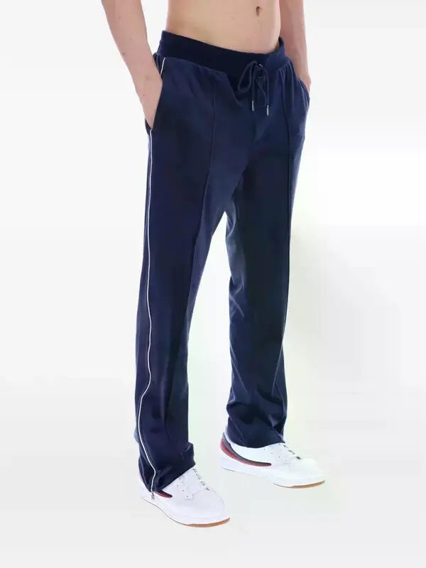FILA Fio Velour Drawstring Track Pants - Blue