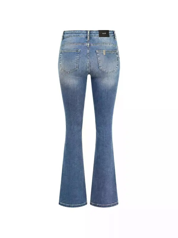 Liu Jo Chain Detail Flared Jeans