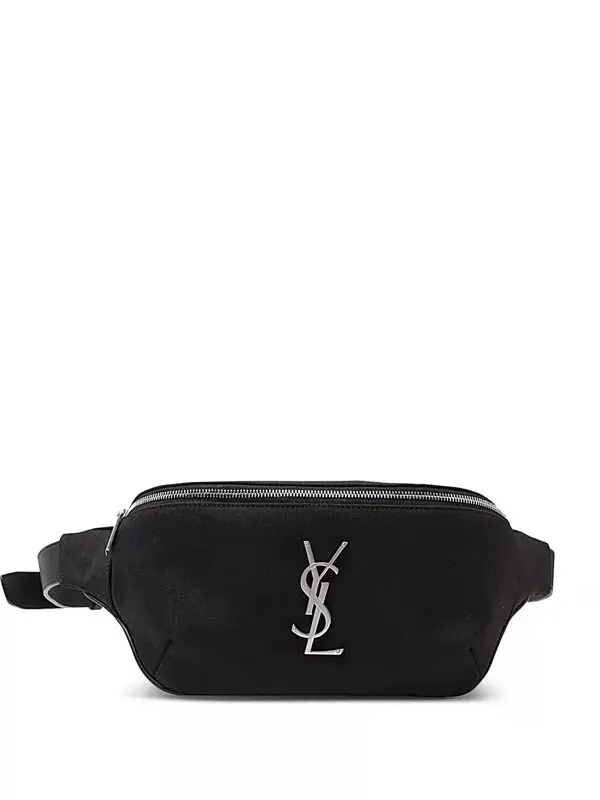 Saint Laurent Cassandre Belt Bag - Black